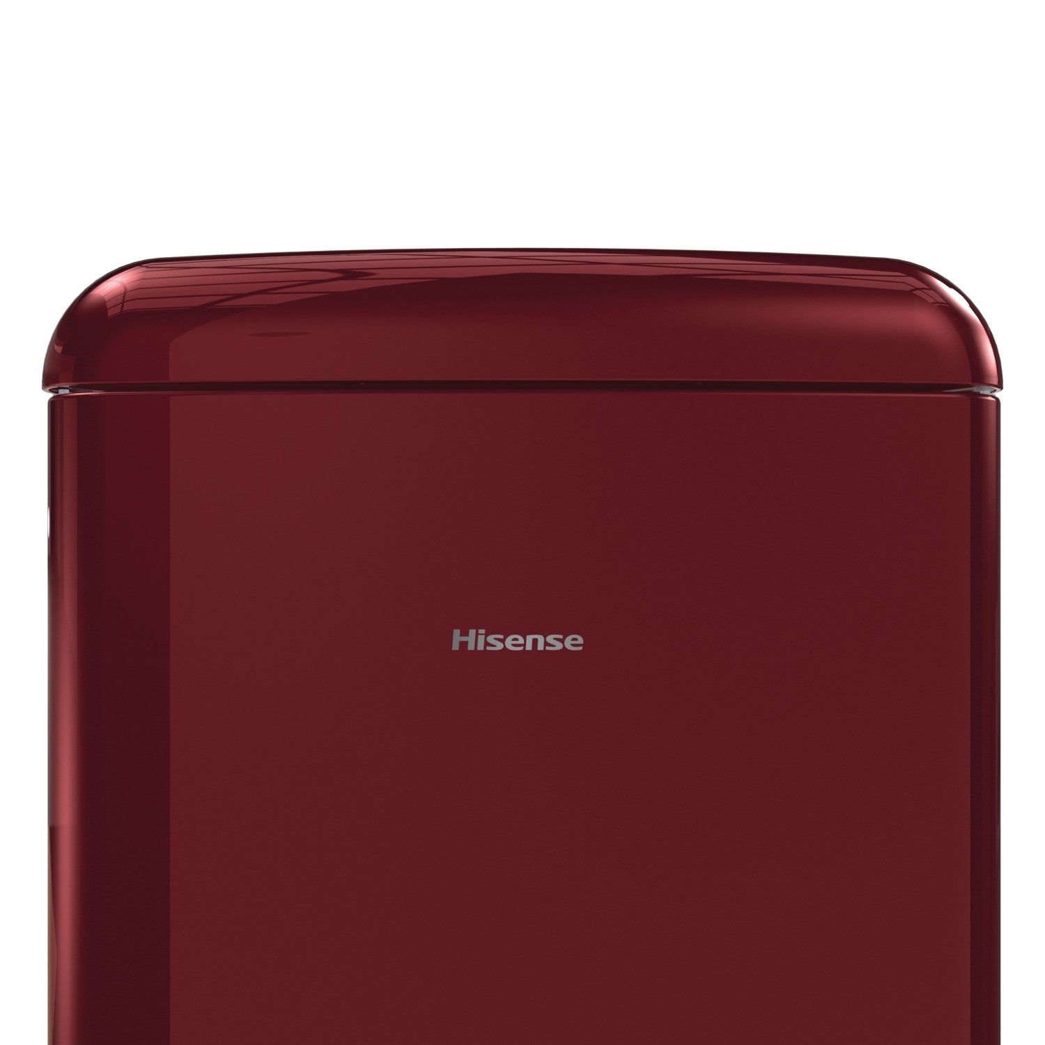 Hisense 300 Litre 60/40 Freestanding Fridge Freezer - Red - BuyItDirect.ie