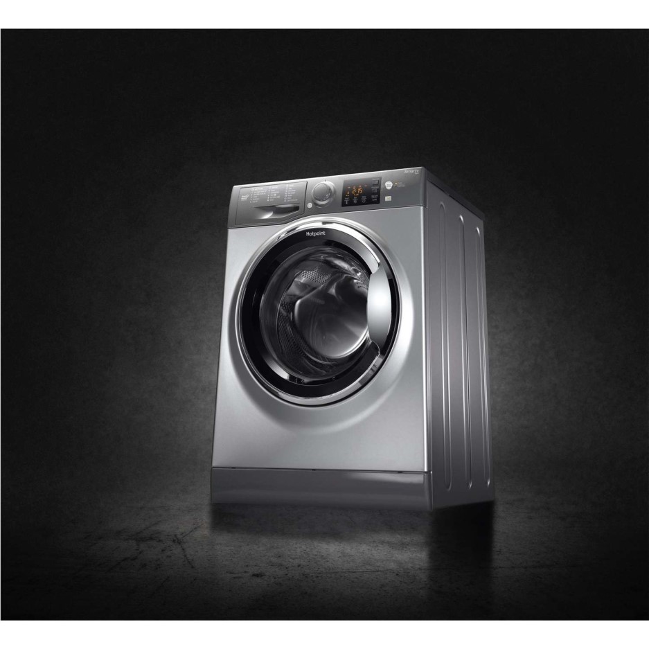 Hotpoint RSG964JGX Smart+ 9kg 1600rpm Freestanding Washing Machine ...