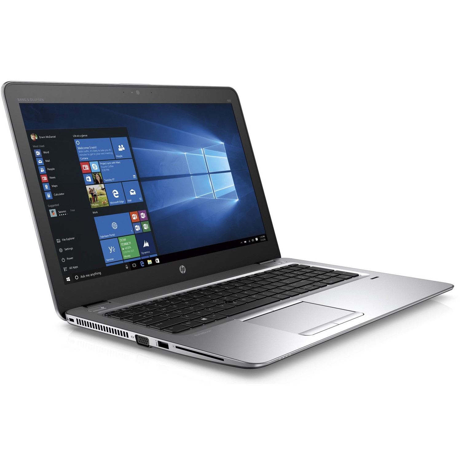 Refurbished HP EliteBook 850 G3 Ultrabook Core i5 6th gen 8GB 256GB 15. ...