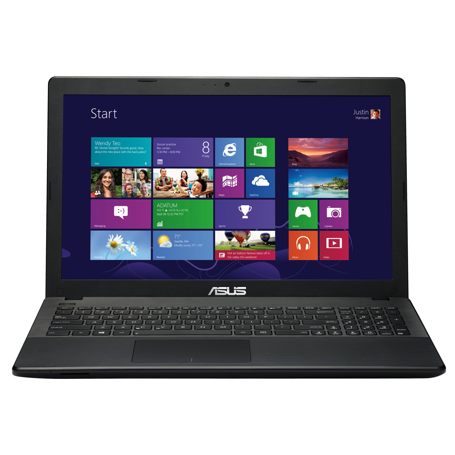 Refurbished Asus Notebook F551M Intel Celeron N2815 4GB 500GB 15.6 Inch ...