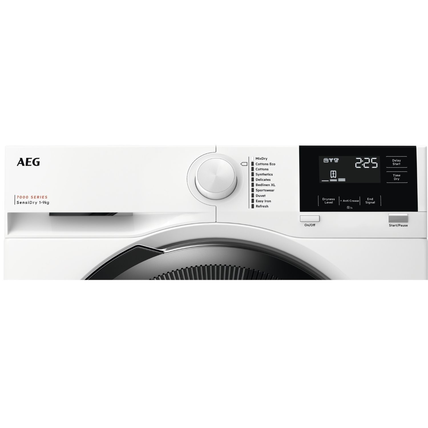 AEG 7000 Series SensiDry® 9kg Heat Pump Tumble Dryer - White - Page 1 ...