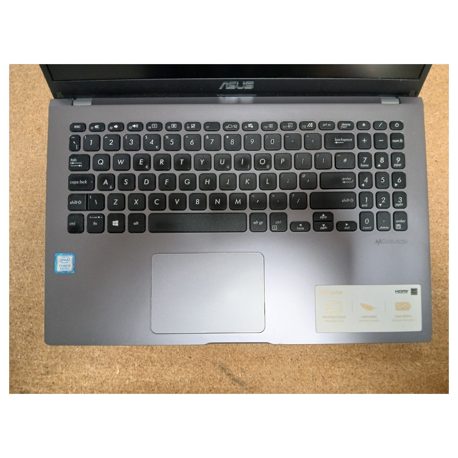 Refurbished ASUS VivoBook X513EAN Core i5-8265U 8GB RAM 256GB SSD 15.6 ...
