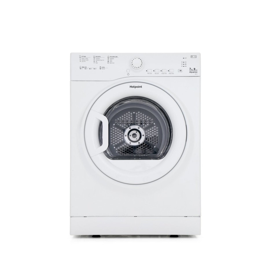 HOTPOINT TVFS73BGP9 7kg Freestanding Vented Tumble Dryer - White ...