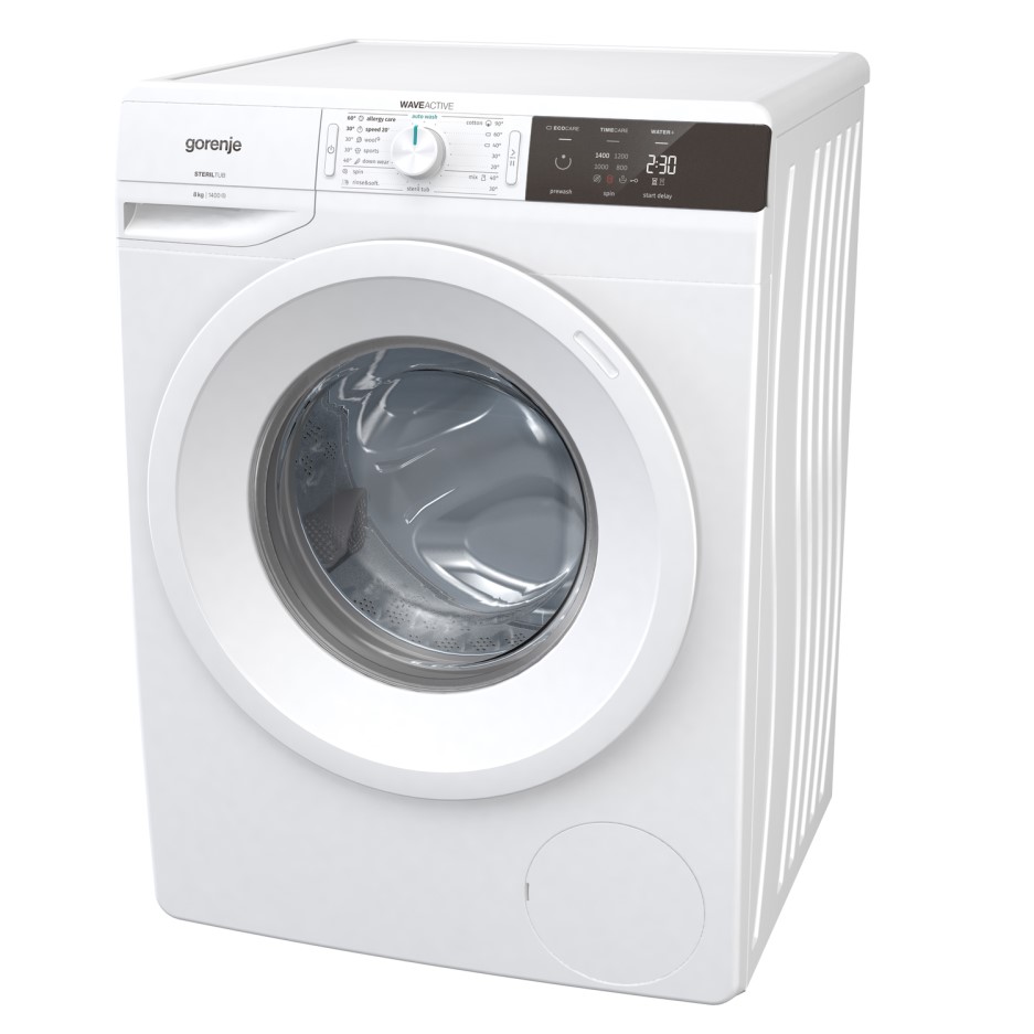 Gorenje WE843 8kg 1400rpm Freestanding Washing Machine - White ...