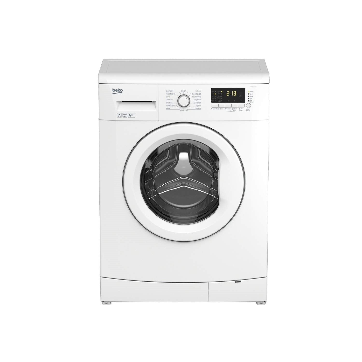 Beko WMB71233W 7kg 1200rpm Freestanding Washing Machine White - Page 1 ...