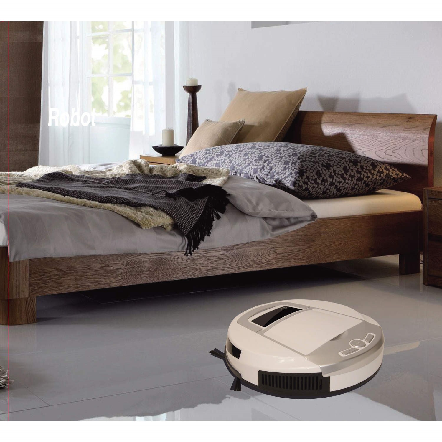 electriQ eIQ-RBV10 Robot Vacuum Cleaner Anti Allergy HEPA great for ...