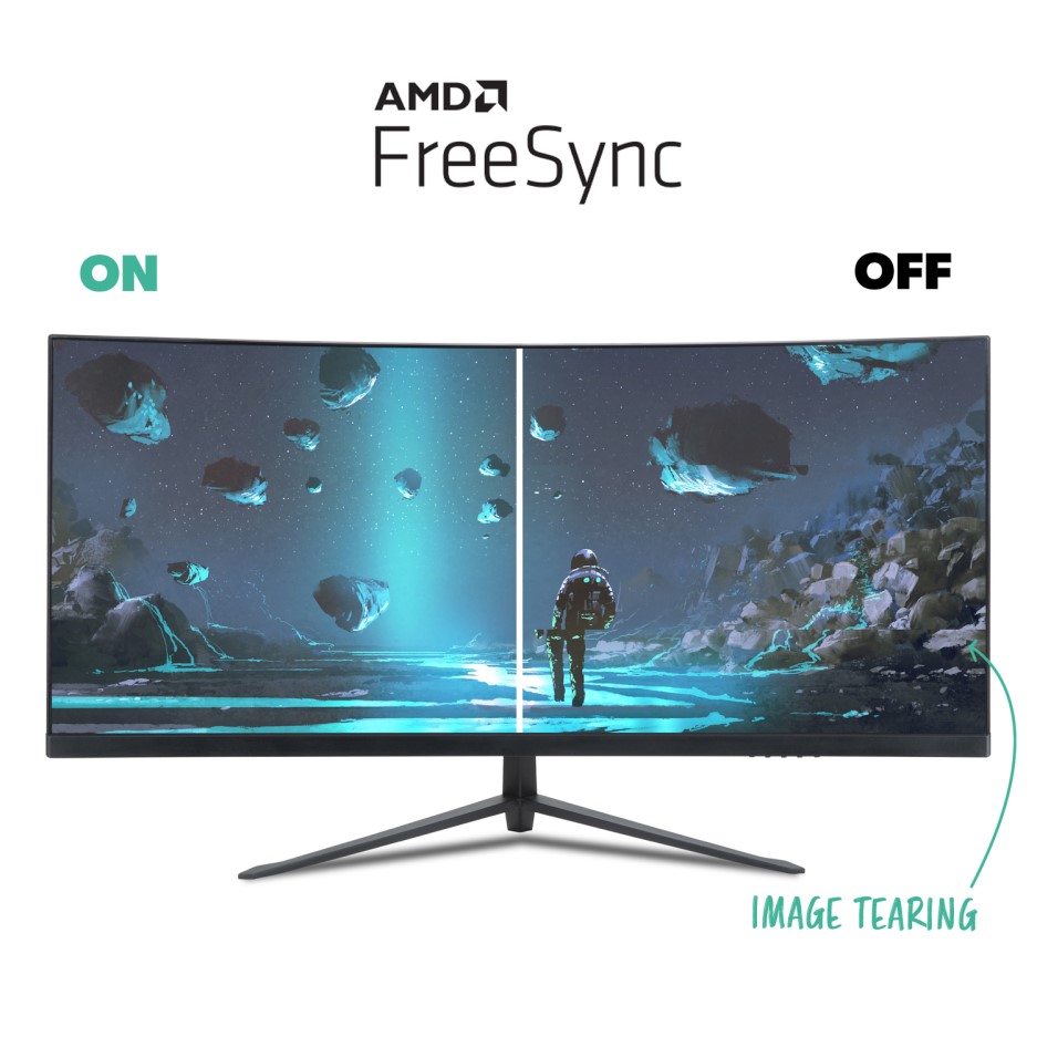 Refurbished ElectriQ 30 Inch Full HD UltraWide FHD HDR 200Hz 1ms Gaming ...