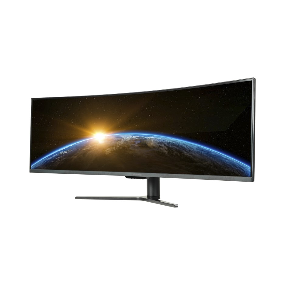 electriQ 49" Double Full HD Super UltraWide FreeSync HDR Curved Monitor ...