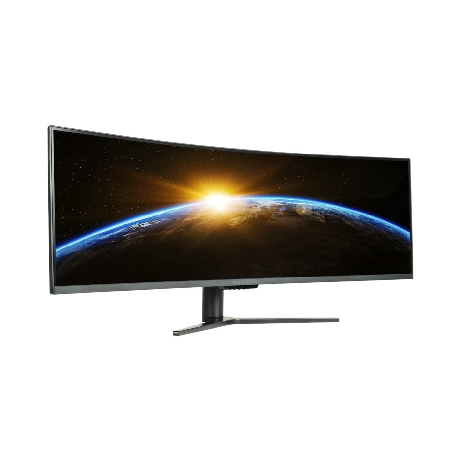 electriQ 49" Double Full HD Super UltraWide FreeSync HDR Curved Monitor ...