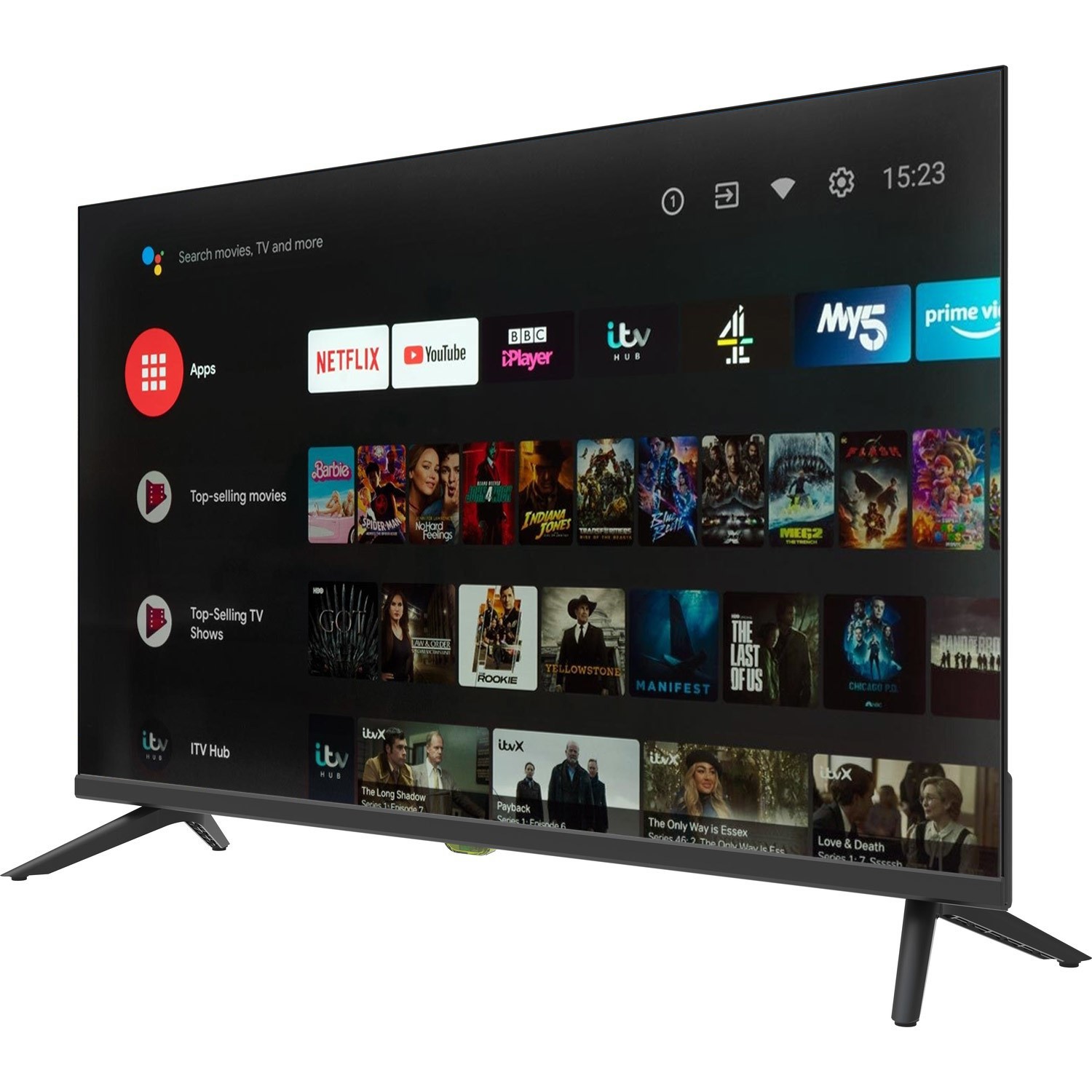 electriQ 32 inch Smart 720p HD Ready Android LED TV - BuyItDirect.ie