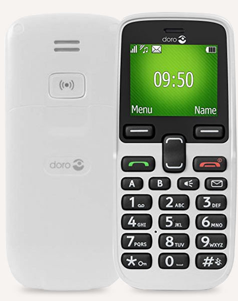 Doro 5030 White 1.7" 2G Unlocked & SIM Free - Page 1 - - BuyItDirect.ie